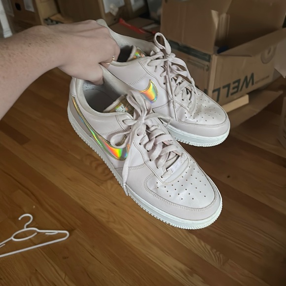 Nike | Shoes | Holographic Nike Af | Poshmark